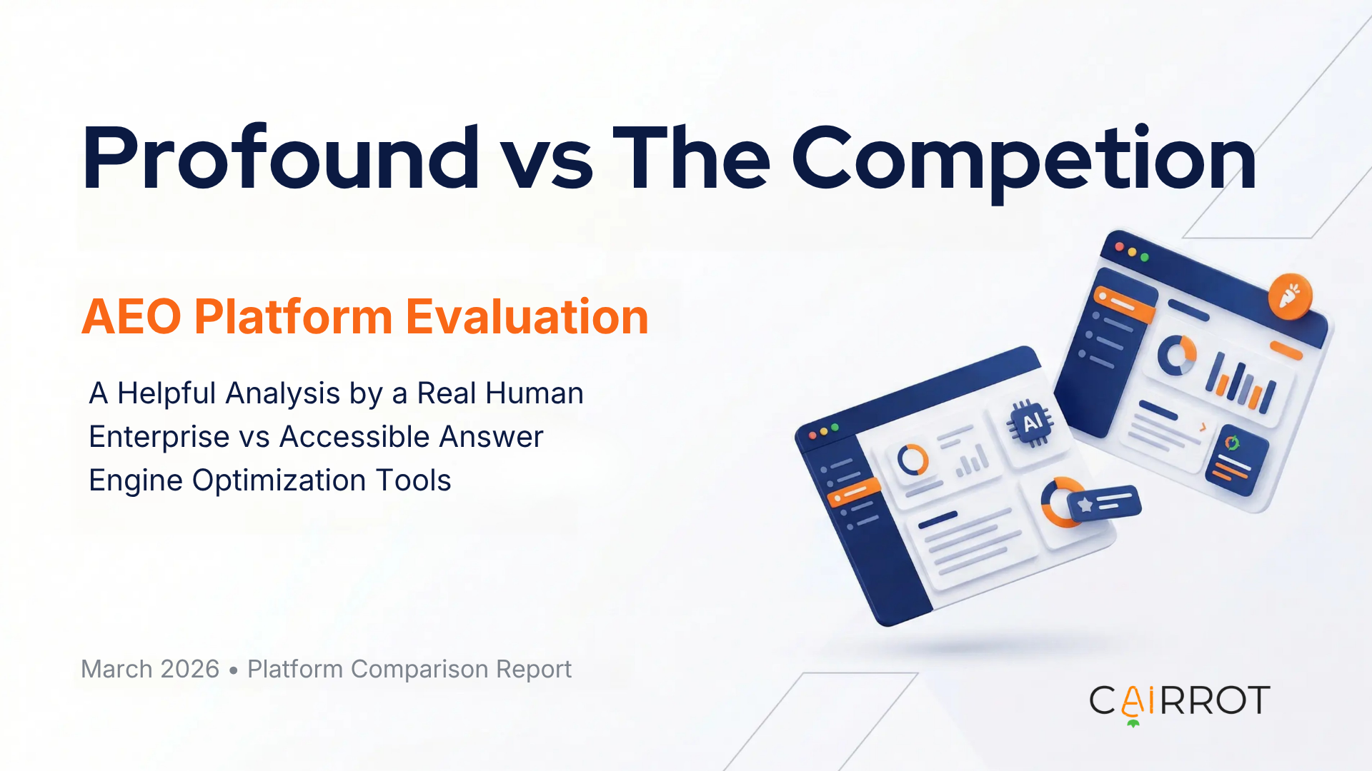 Profound Review Pricing Comparison Evaluate Profound Against Top AEO